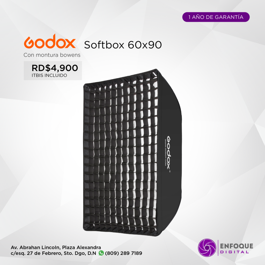 Softbox Godox 60x90 | Enfoque Digital